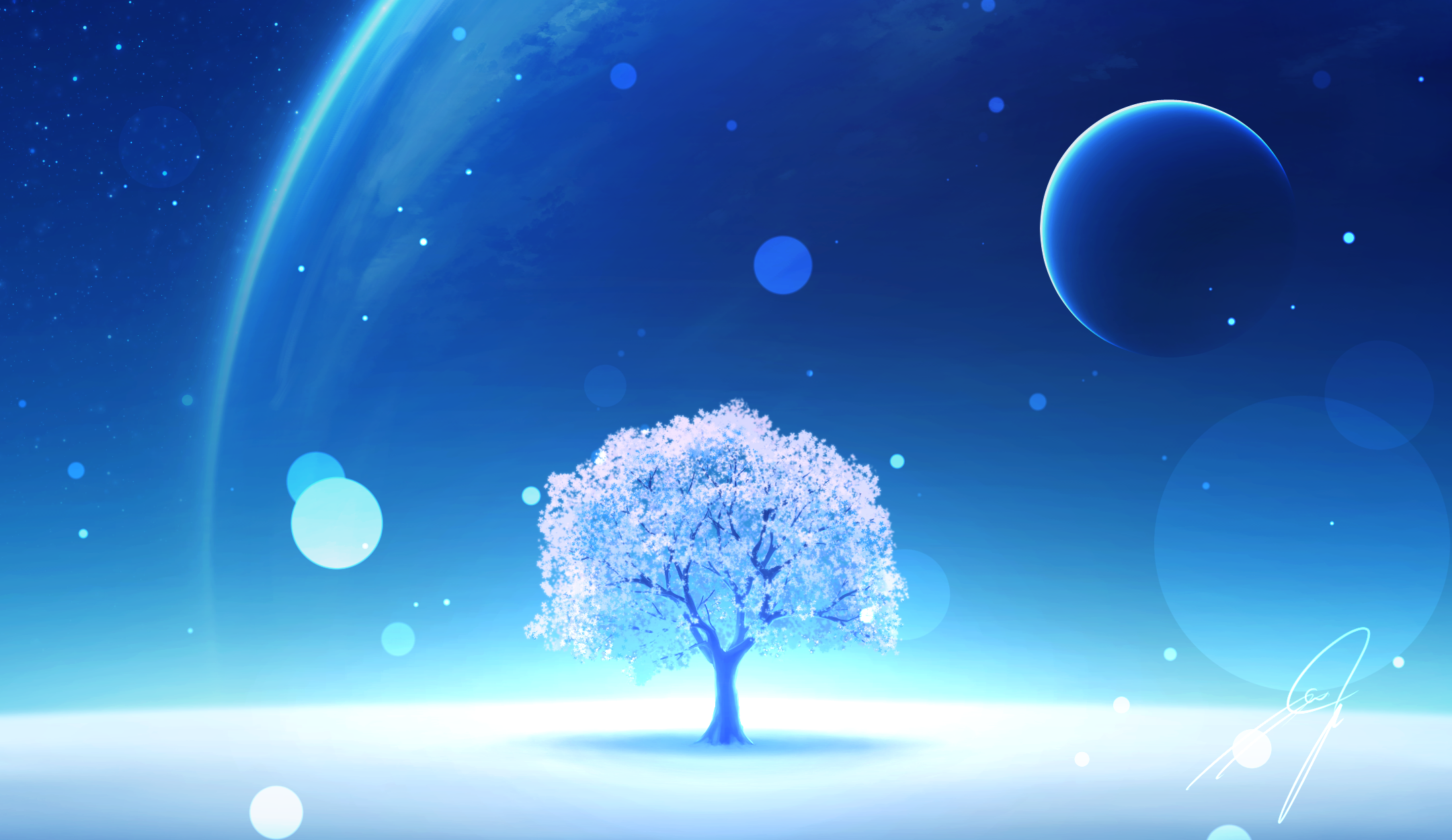 Download Anime Tree HD Wallpaper