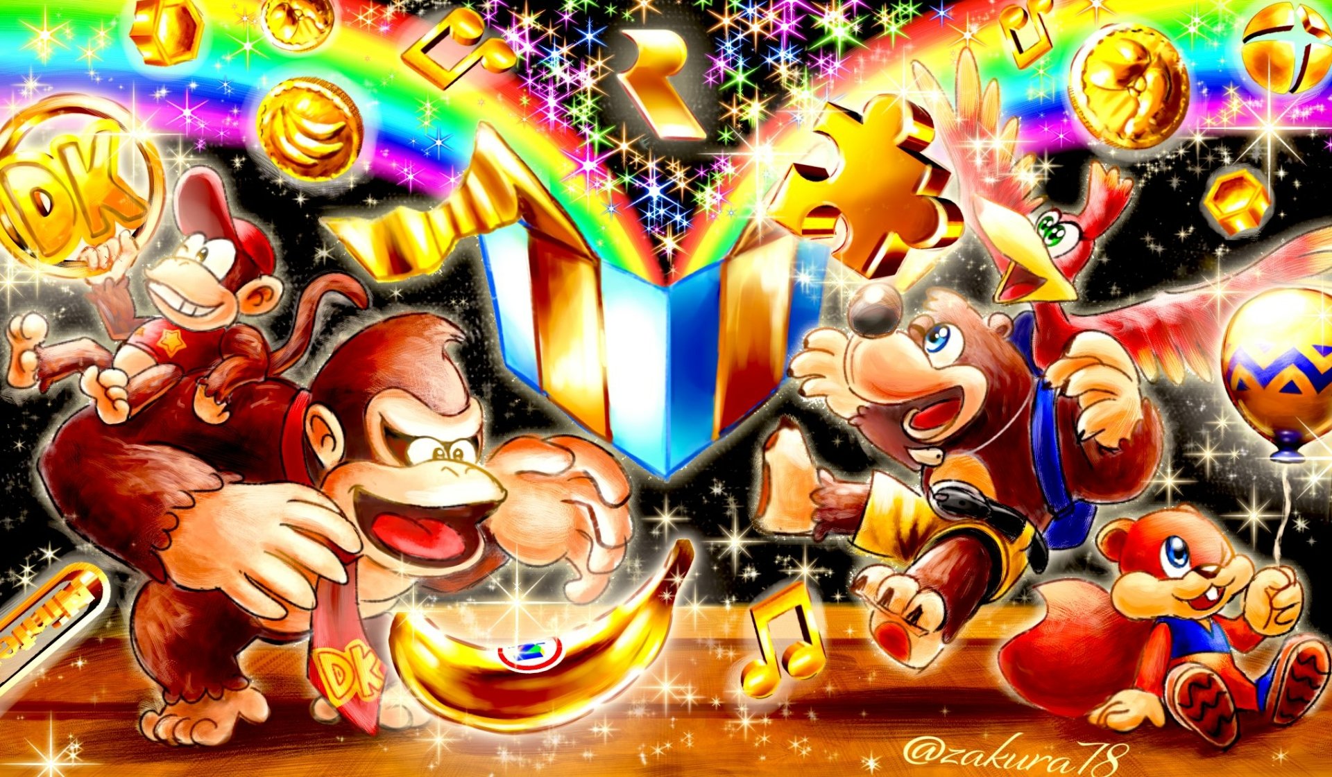 Download Video Game Donkey Kong HD Wallpaper | 2033x1187 | Wallpaper Abyss
