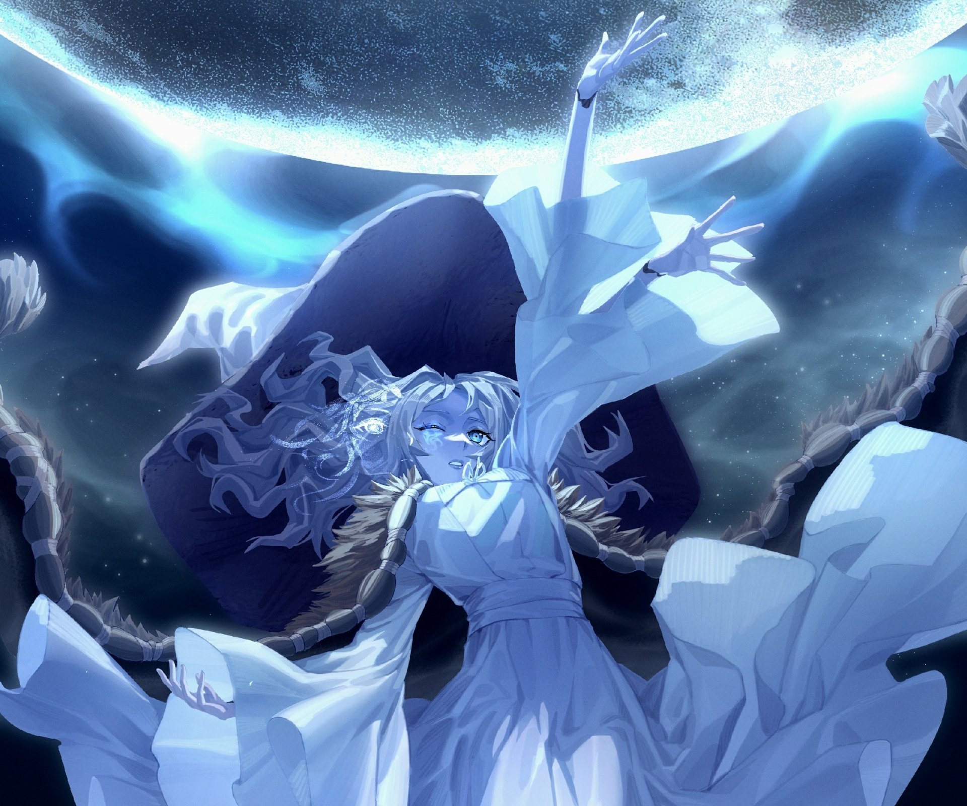Ranni of the Moon — Elden Ring HD Wallpaper | 2359x1966 | Wallpaper Abyss