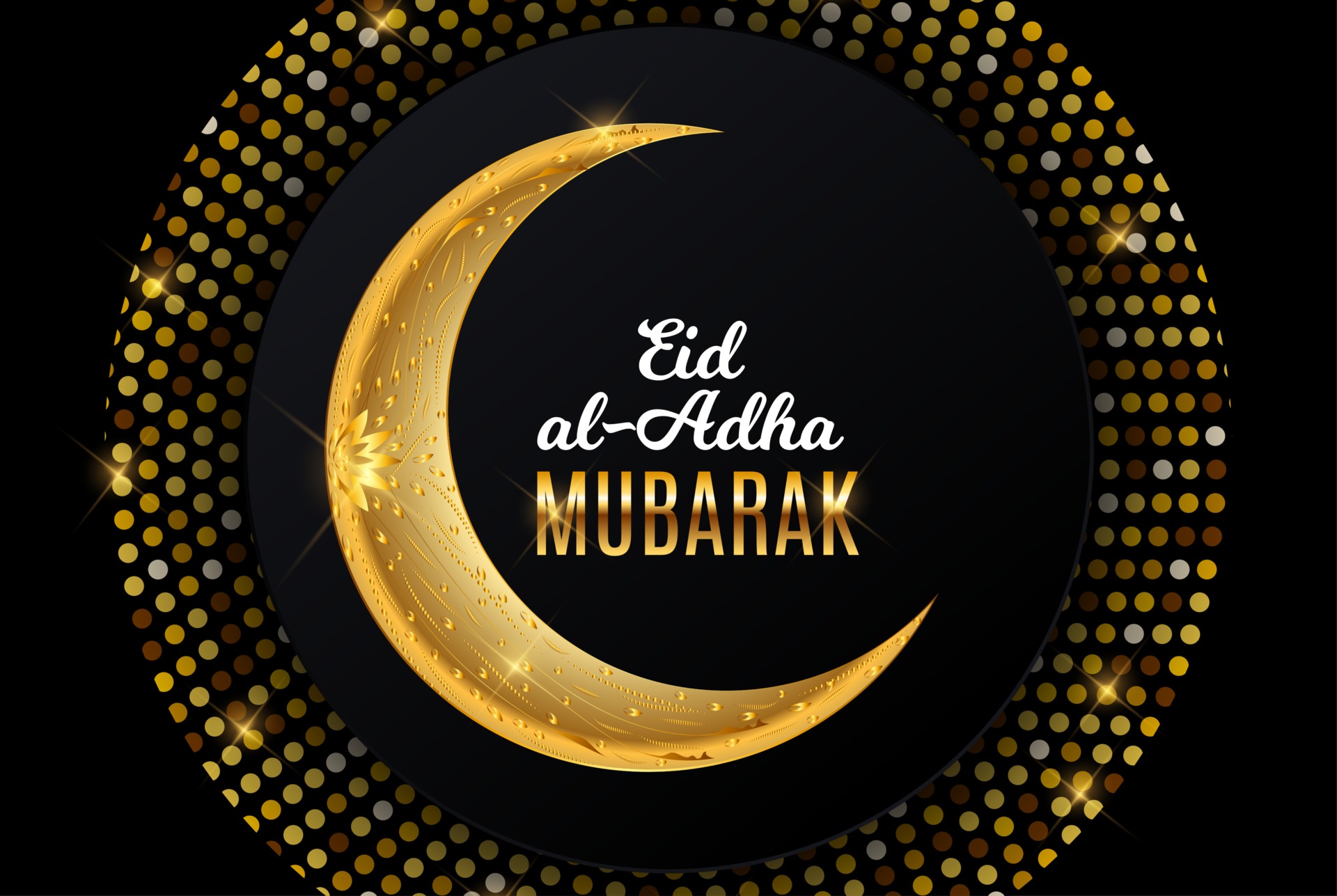 Download Religious Eid Mubarak HD Wallpaper