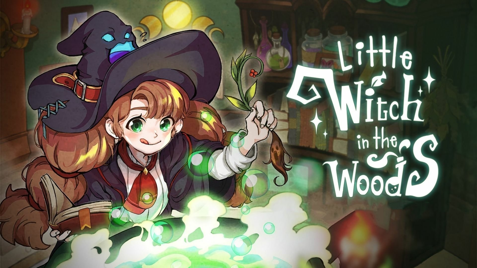Download Video Game Little Witch In The Woods HD Wallpaper