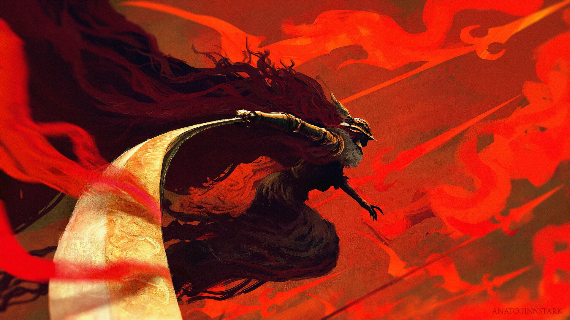 Malenia, Blade of Miquella – Stunning Elden Ring HD Wallpaper by Anato ...