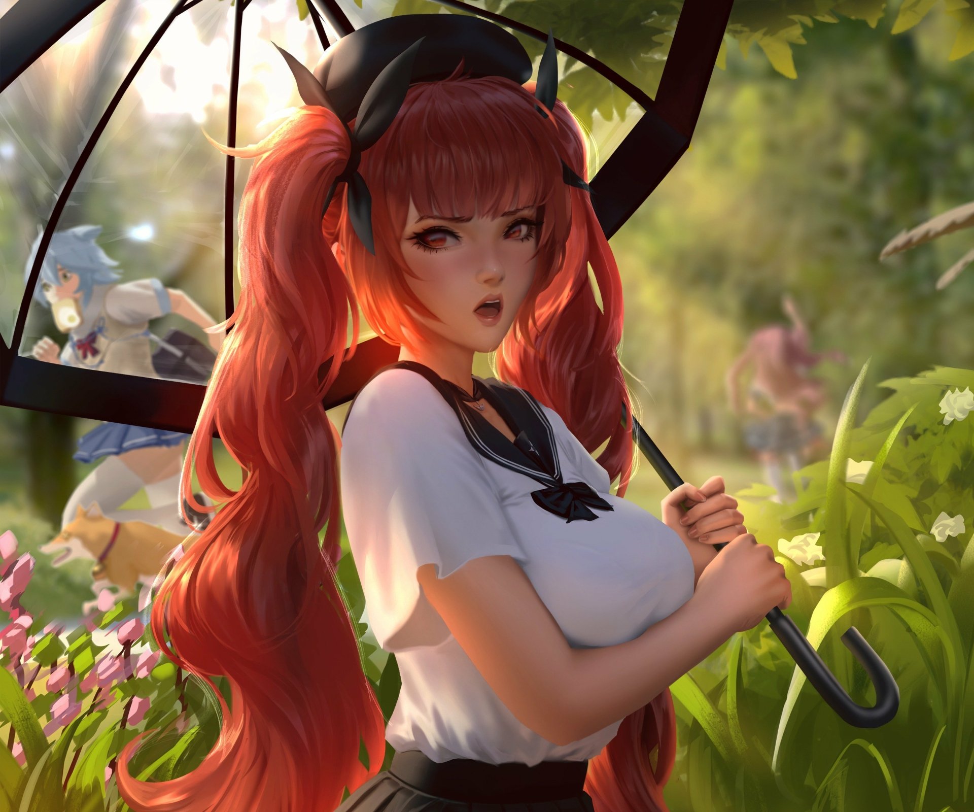 Download Honolulu (Azur Lane) Anime Azur Lane HD Wallpaper