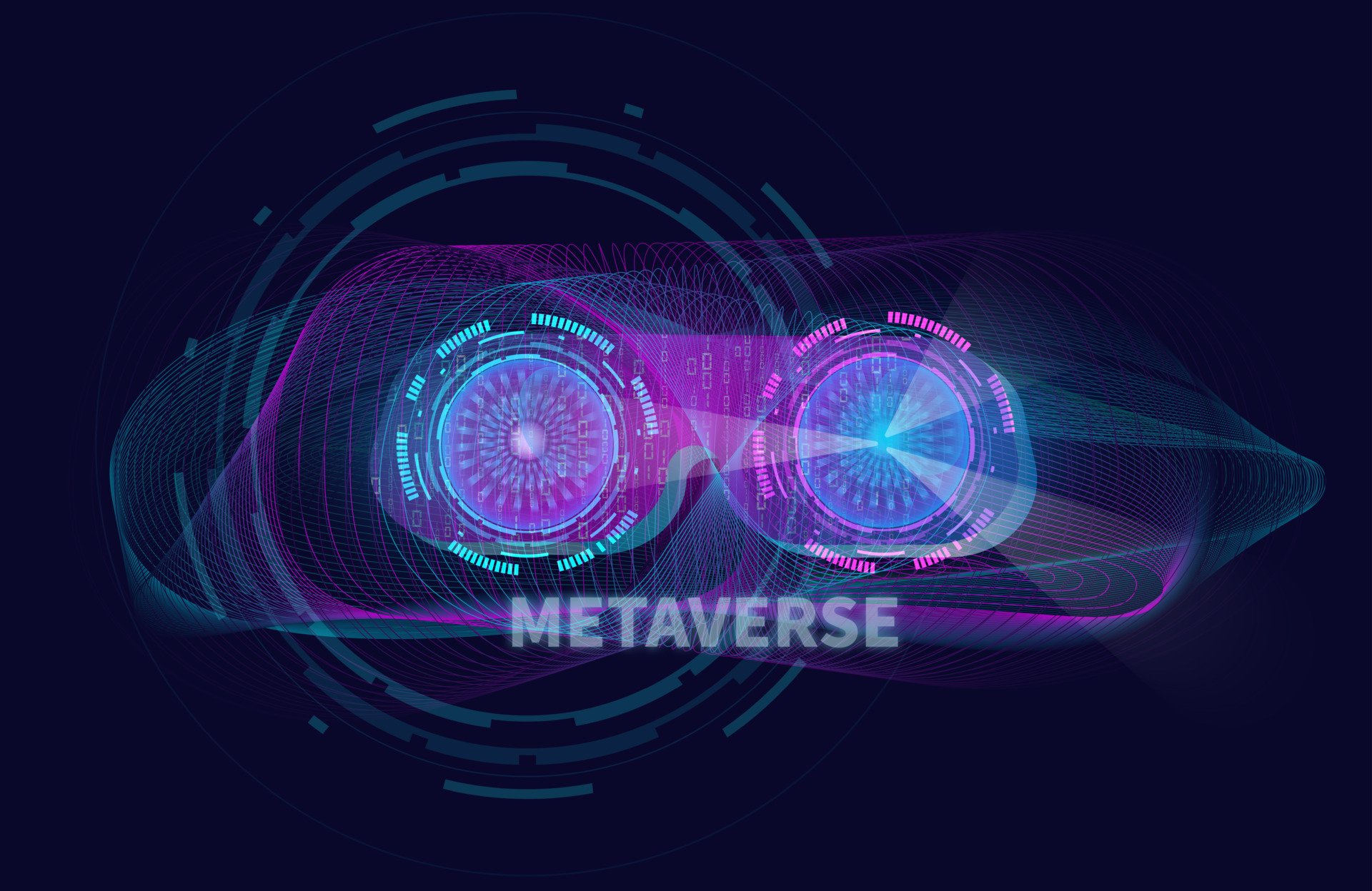 Download Technology Metaverse HD Wallpaper