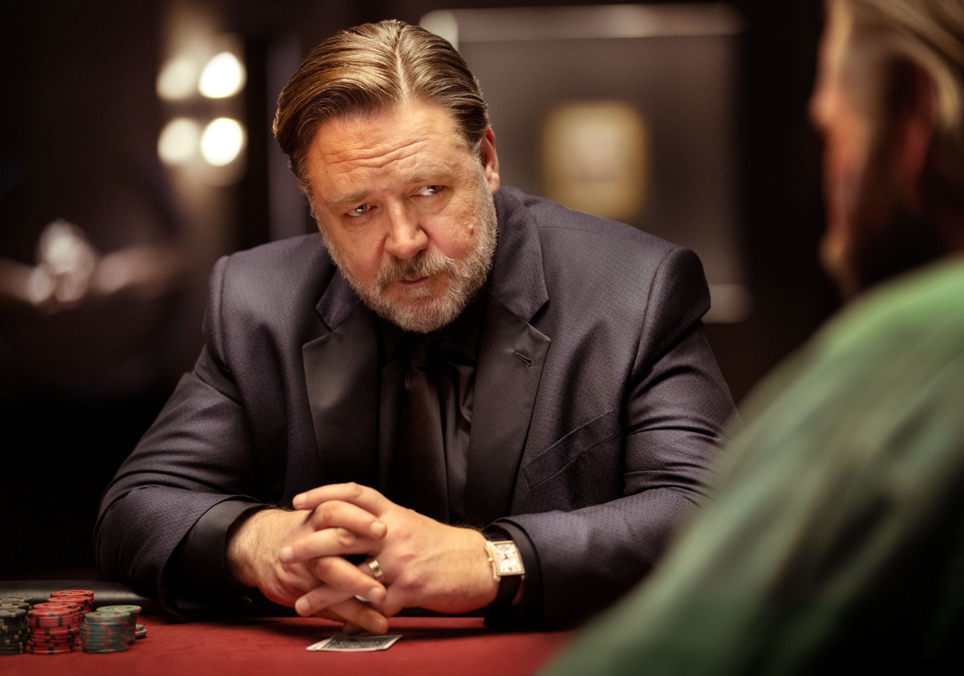 Download Russell Crowe Movie Poker Face 8k Ultra HD Wallpaper
