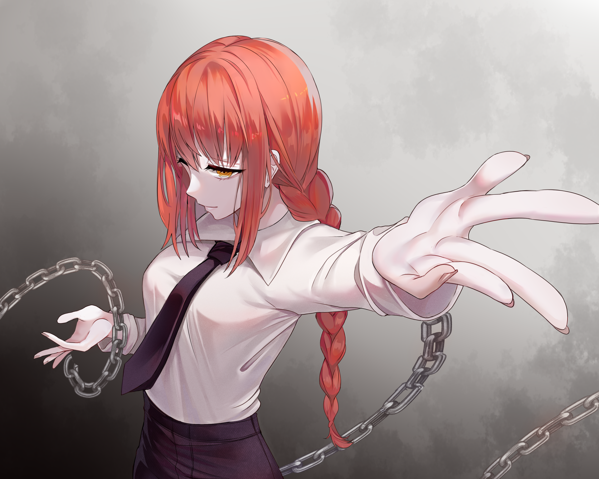 Download Makima (Chainsaw Man) Anime Chainsaw Man 4k Ultra HD Wallpaper ...