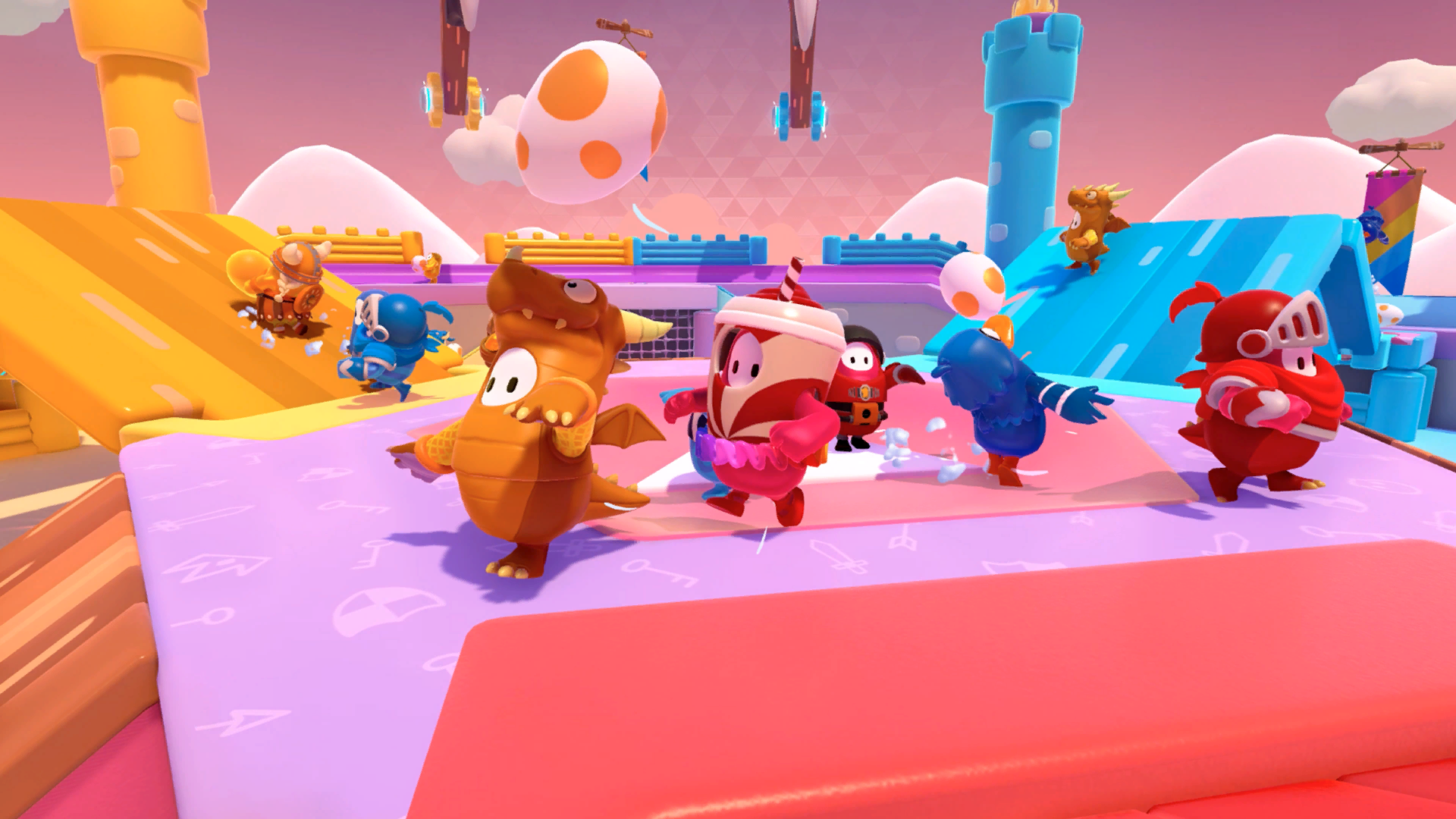 Download Fall Guys Video Game HD Wallpaper