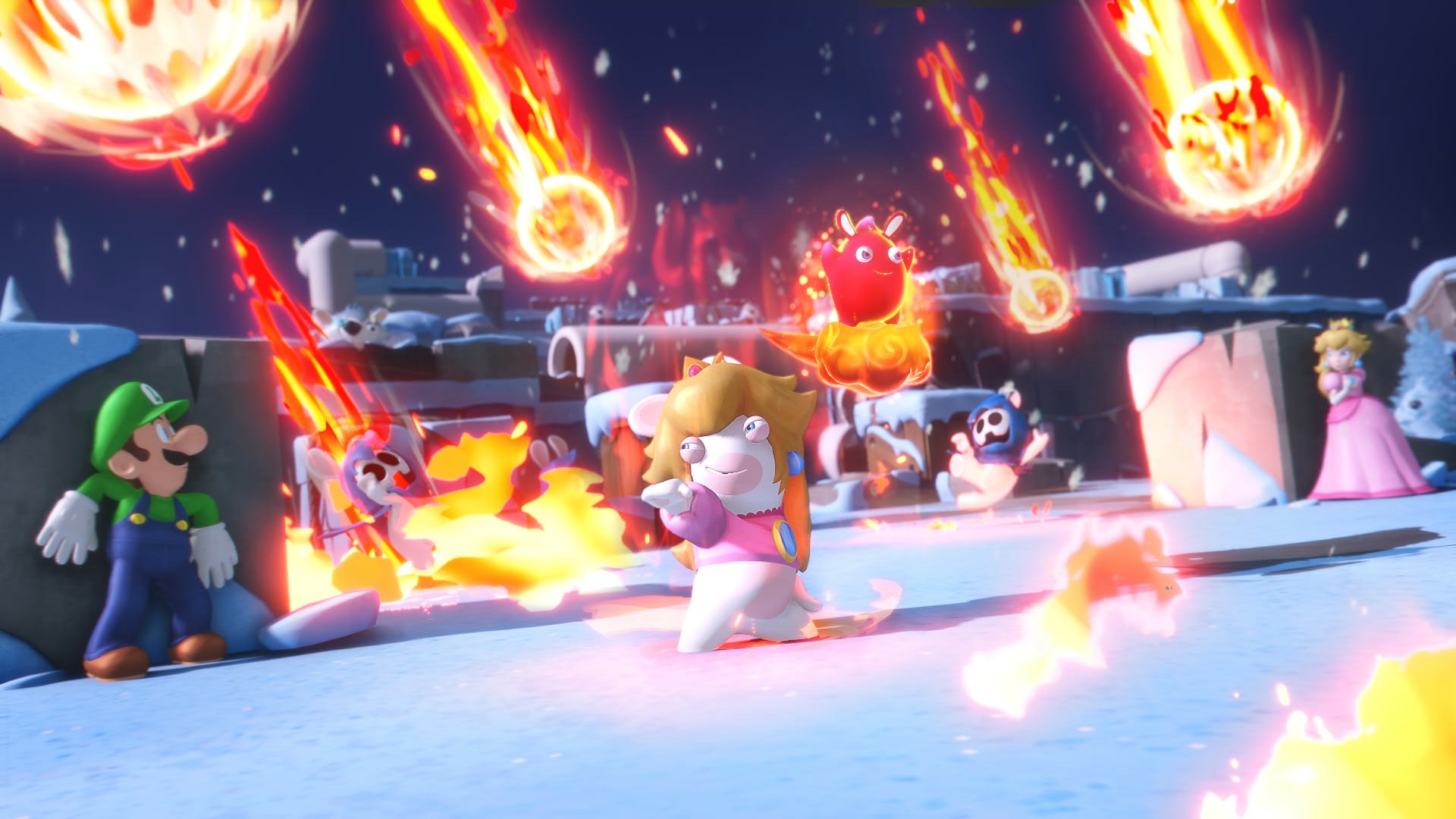 Download Video Game Mario + Rabbids Sparks Of Hope HD Wallpaper