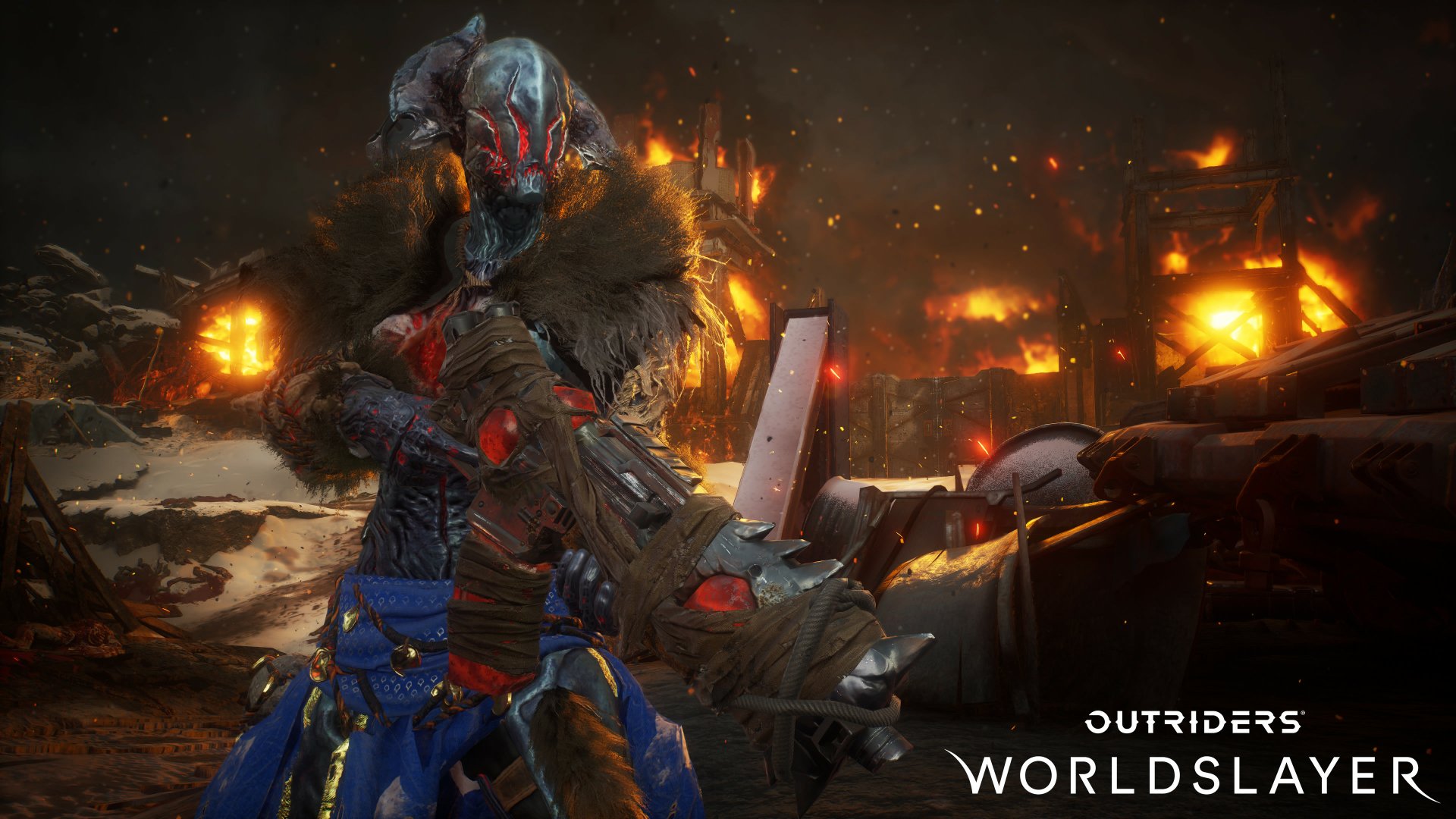 Download Video Game Outriders 4k Ultra HD Wallpaper