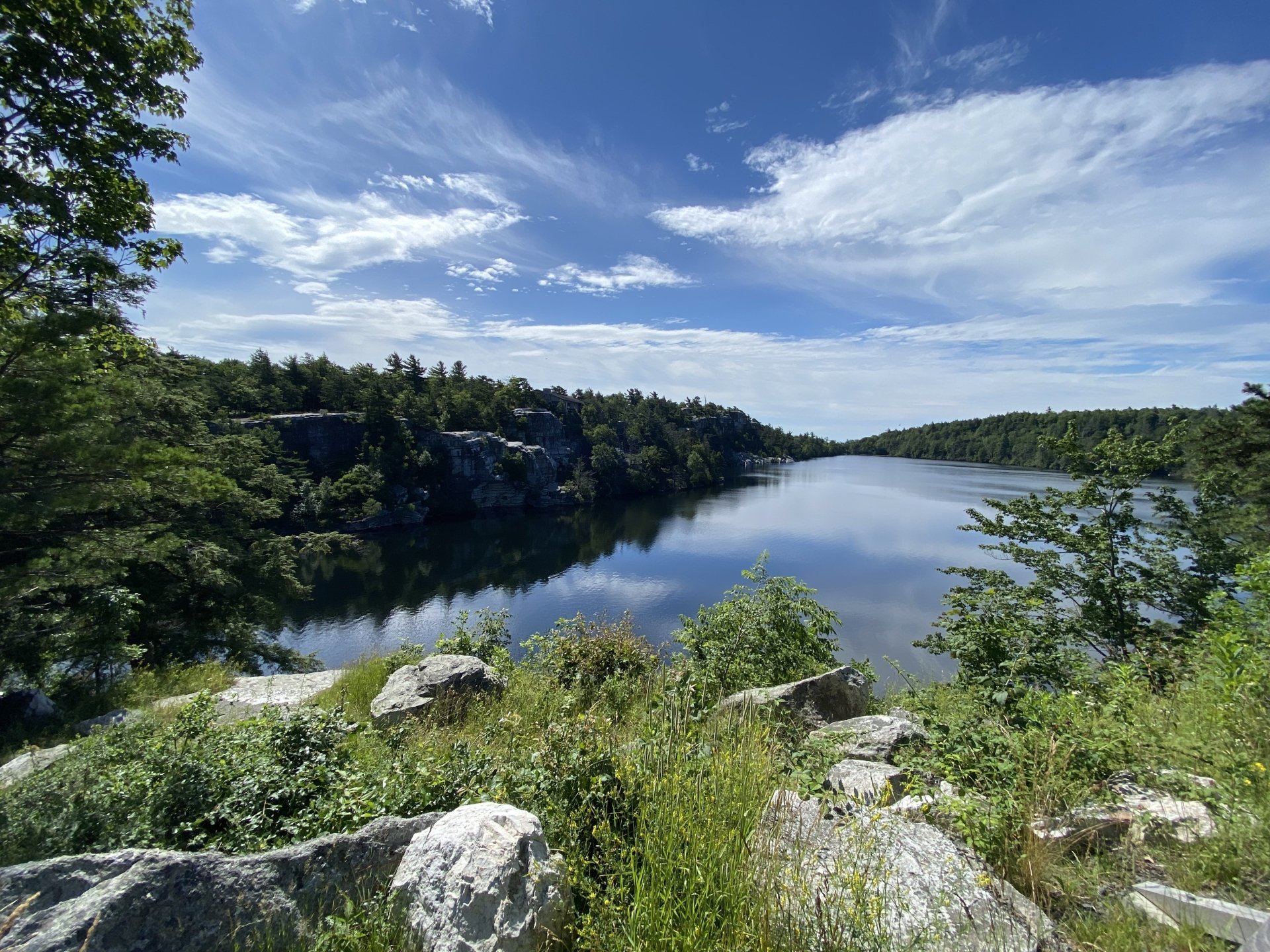 Beautiful Lake Wallpaper (Minnewaska) by Zenitram1402