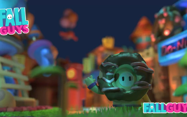 Download Video Game Fall Guys HD Wallpaper