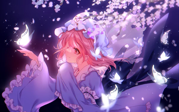[30+] Yuyuko Saigyouji 4k Wallpapers