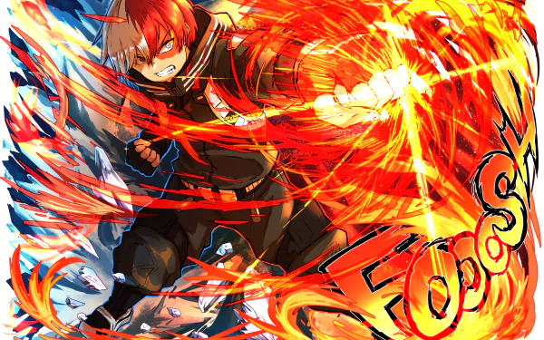 [90+] Shoto Todoroki 4k Wallpapers