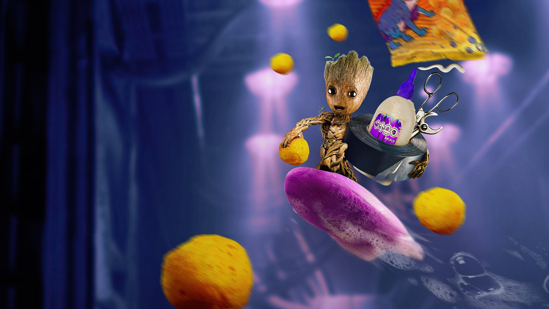 Download Baby Groot TV Show I Am Groot HD Wallpaper