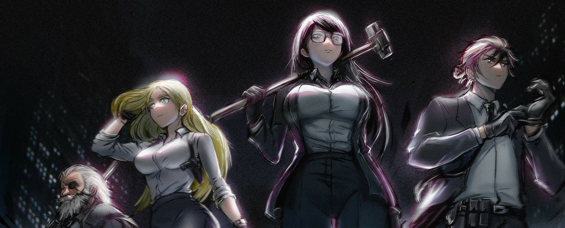 Download Shinpei Ajiro Hizuru Minakata Ushio Kofune Ginjirou Nezu Anime ...