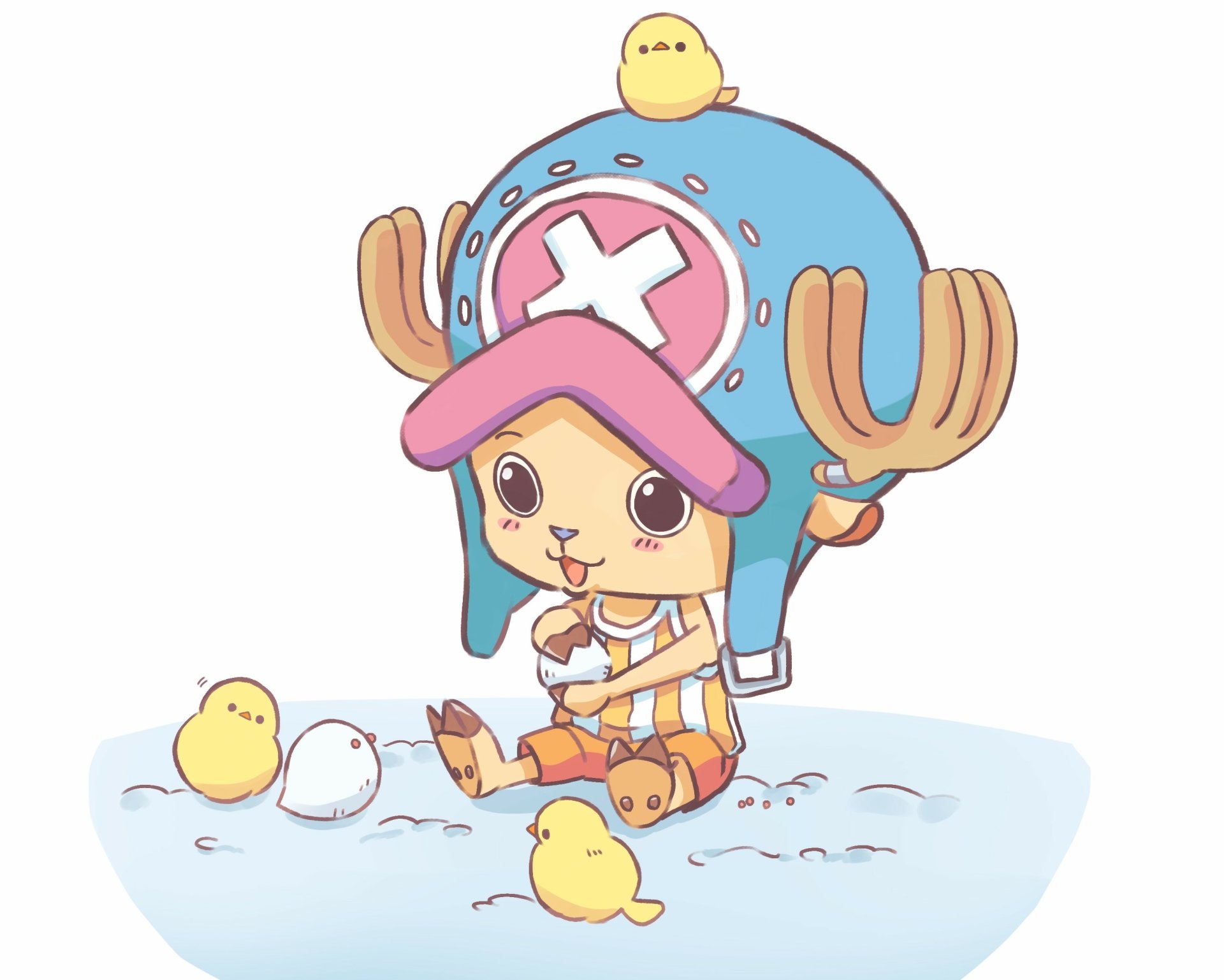Tony Tony Chopper HD Wallpaper - Cute One Piece Anime Charm by はれ