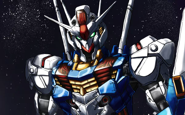 Download XVX-016 Gundam Aerial Anime Mobile Suit Gundam: The Witch From ...