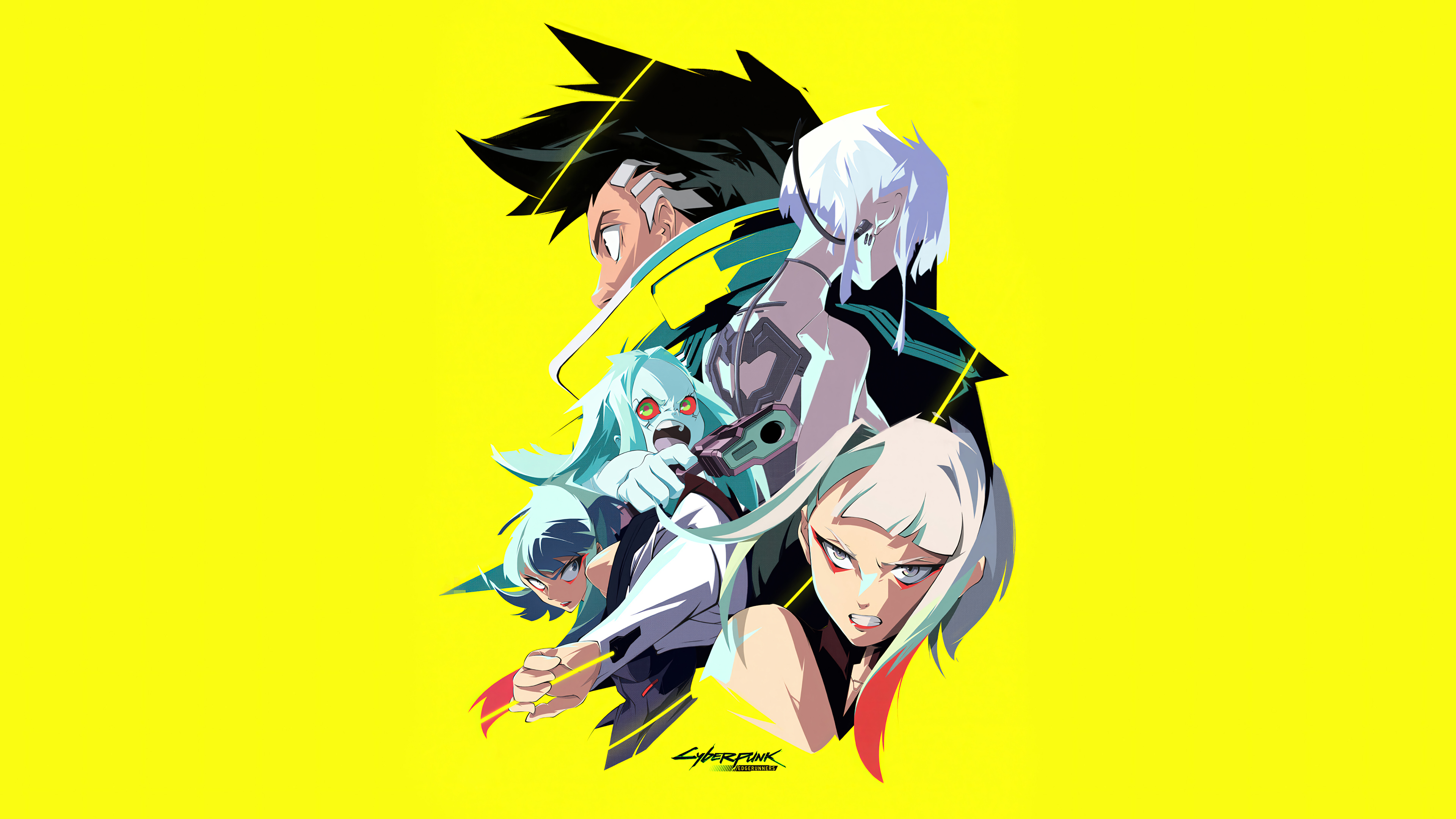 Anime Cyberpunk Edgerunners 4k Ultra HD Wallpaper