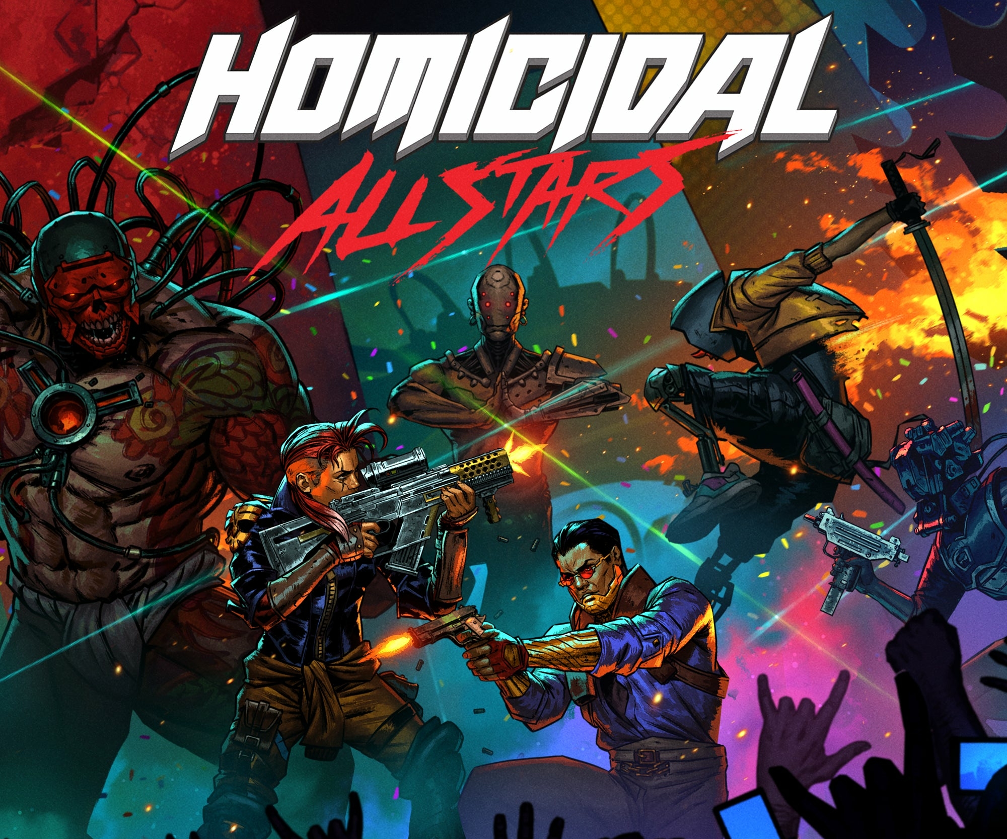 Homicidal All-Stars HD Wallpaper
