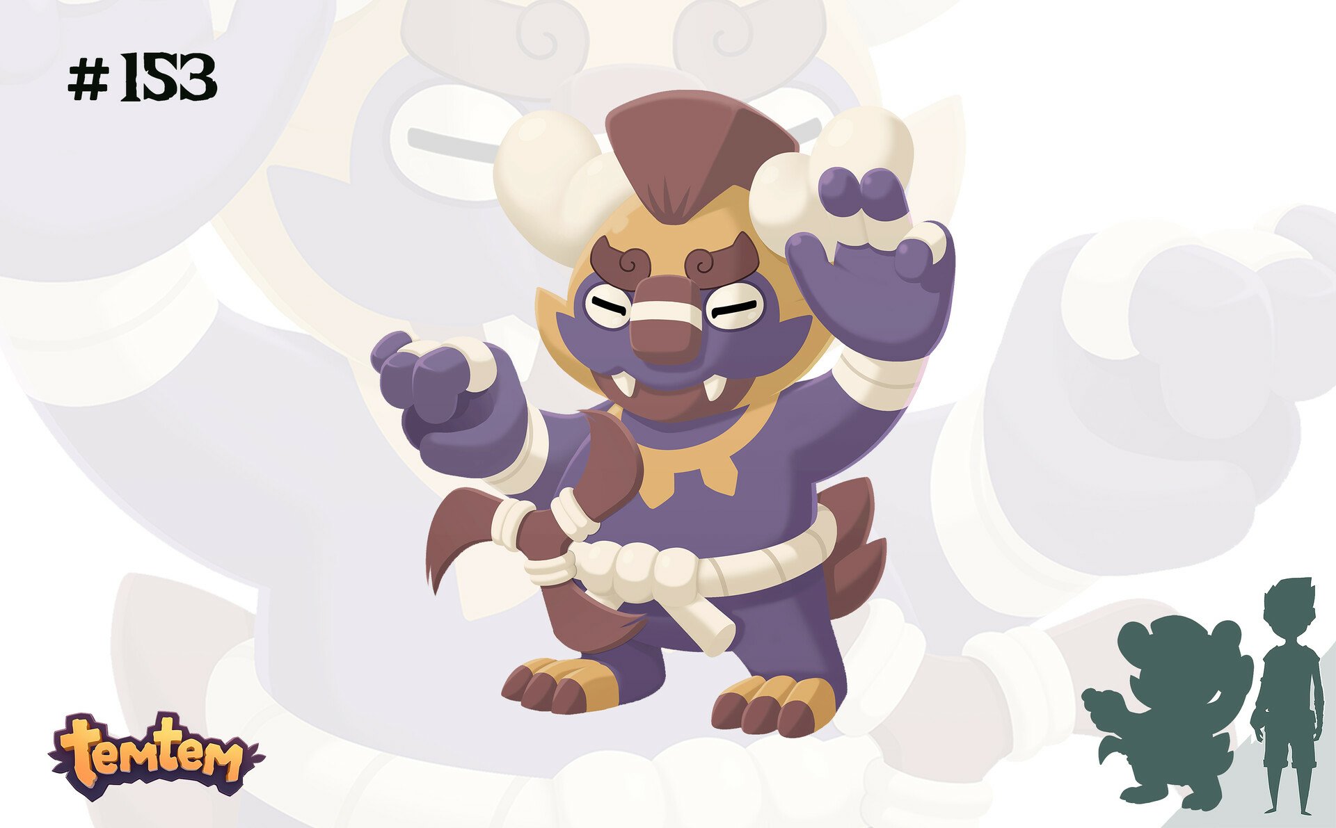 Download Video Game Temtem Character Design Creature Fantasy HD Wallpaper by Hugo Ruiz Quintana