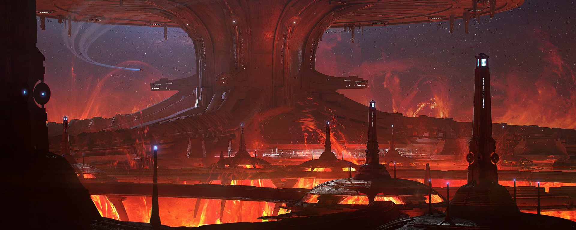 Download Sci Fi Structure HD Wallpaper by Philipp Grote