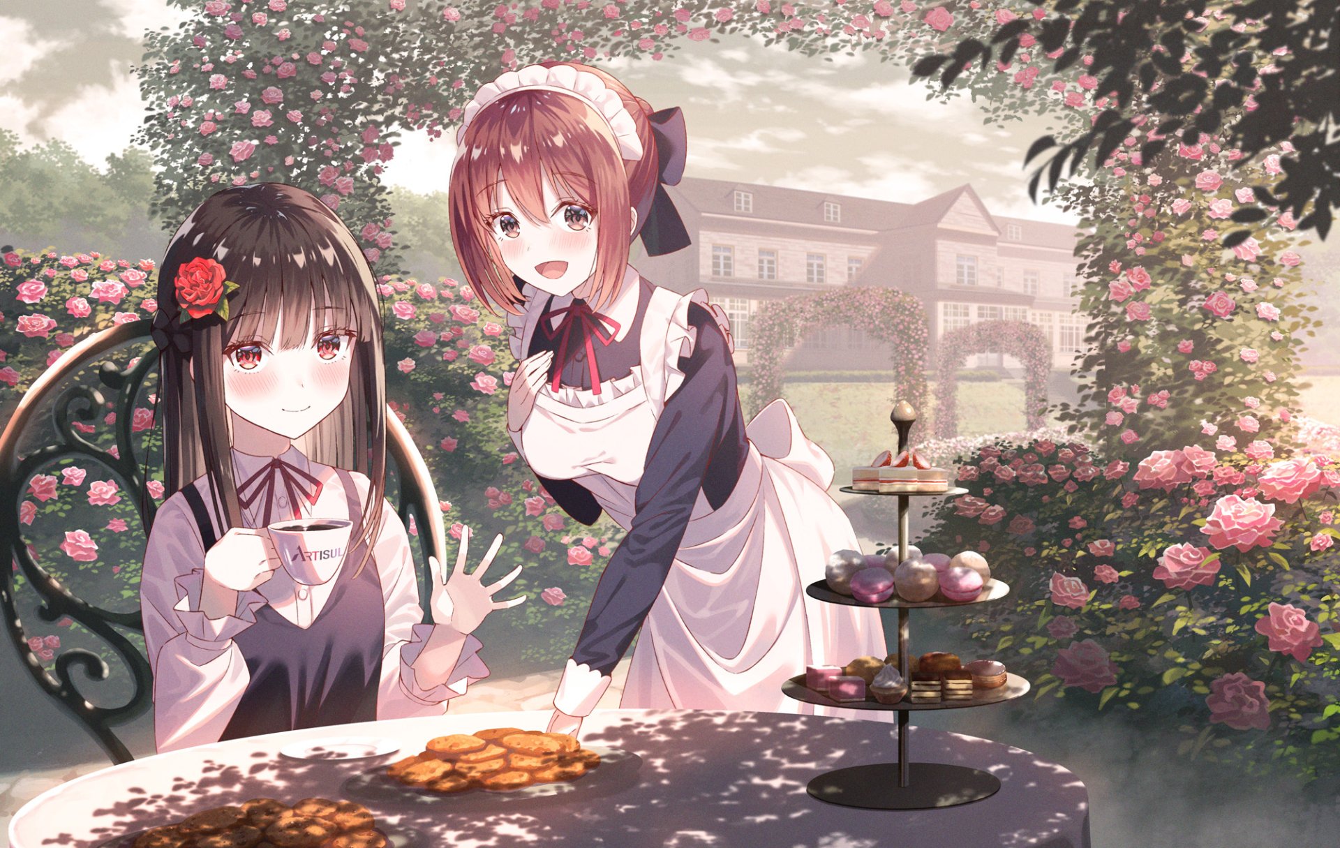 Download Maid Anime Girl Anime Girl HD Wallpaper