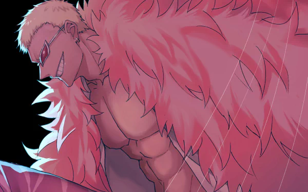 Donquixote Doflamingo 4K Ultra HD Anime Wallpaper by RoninGFX