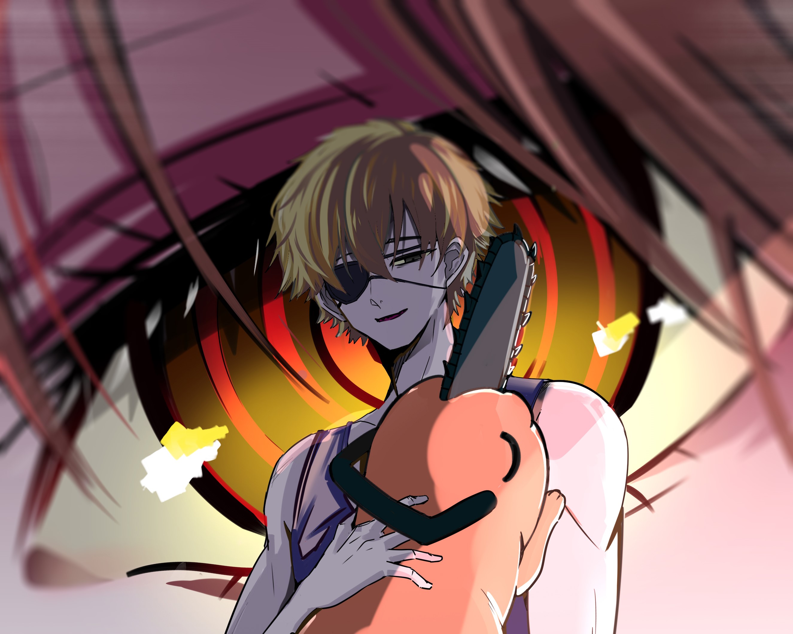 Anime Chainsaw Man HD Wallpaper by zise