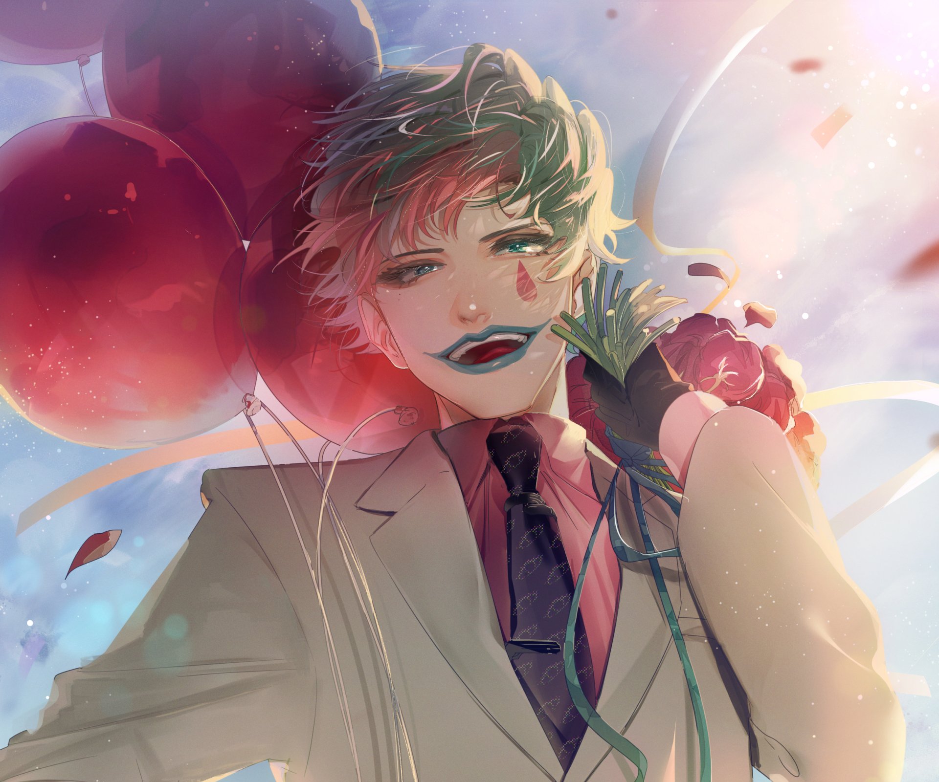 Download Nijisanji Joe Rikiichi Anime Virtual Youtuber HD Wallpaper