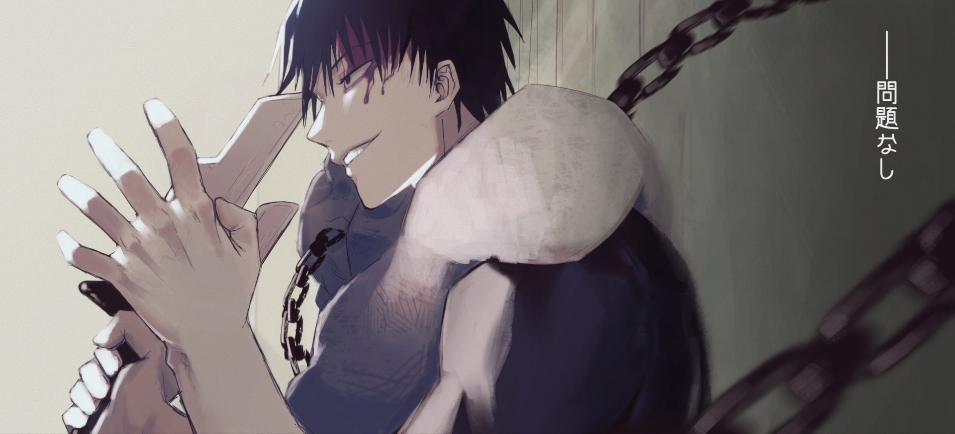 Toji Fushiguro HD Wallpaper | Jujutsu Kaisen Anime Art by 逢海