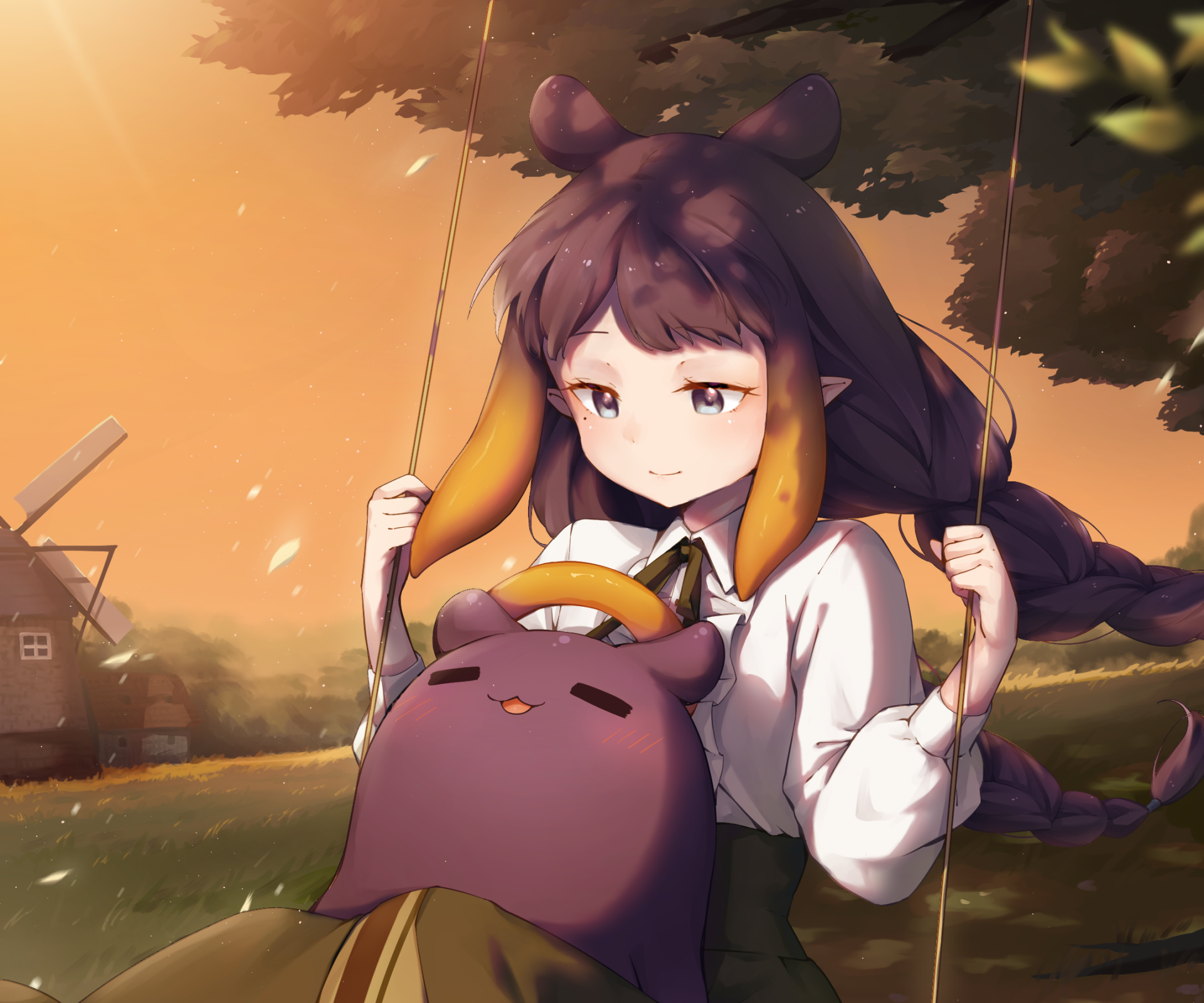 Download Hololive Ninomae Ina'nis Anime Virtual Youtuber HD Wallpaper