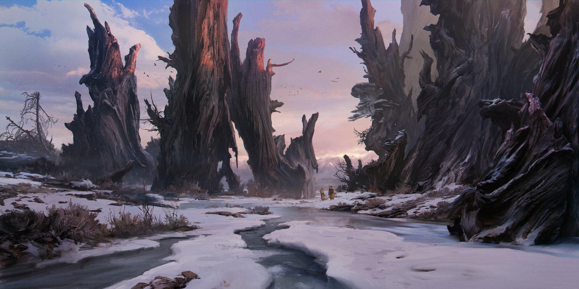 Download Fantasy Exploration HD Wallpaper by Sergey Vasnev