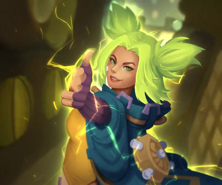 Zeri (League Of Legends) - Desktop Wallpapers, Phone Wallpaper, PFP ...