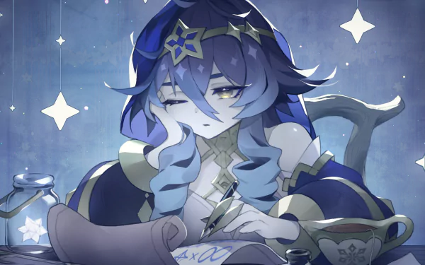 Layla from Genshin Impact - Stunning 4K Ultra HD Wallpaper by SWKL:D