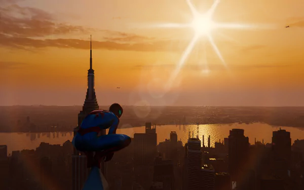 Manhattan Reflection HD Wallpaper