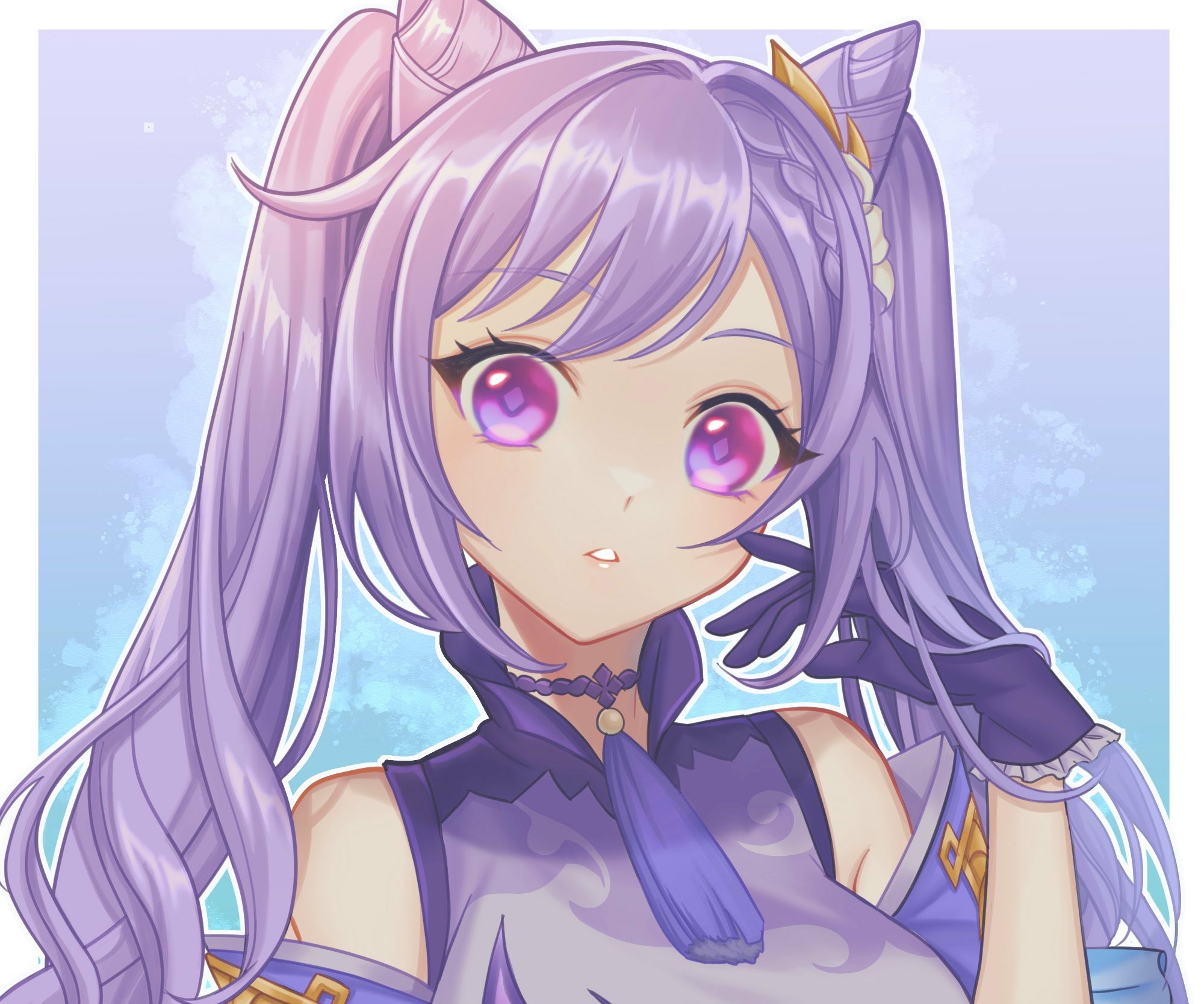 Download Keqing (Genshin Impact) Video Game Genshin Impact HD Wallpaper