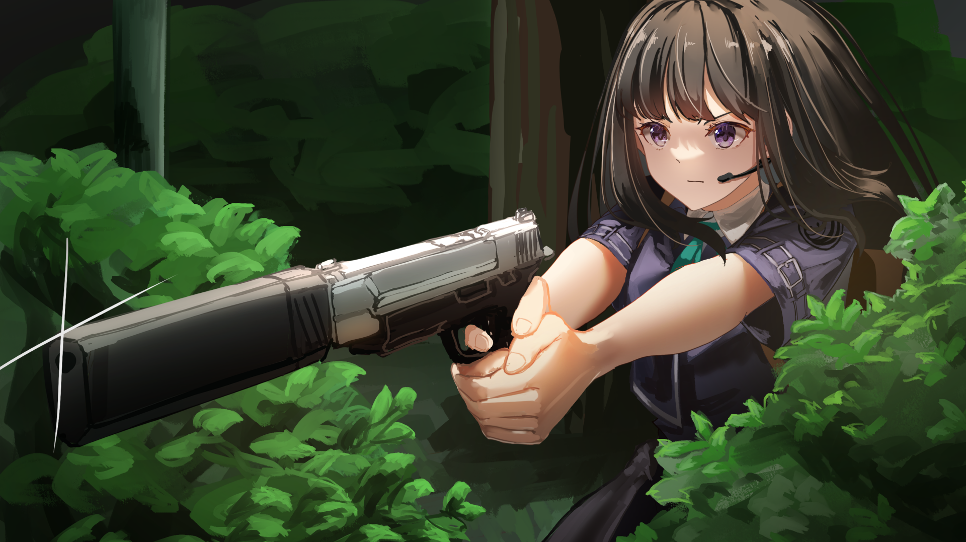 Download Takina Inoue Anime Lycoris Recoil HD Wallpaper by 針るねる ...