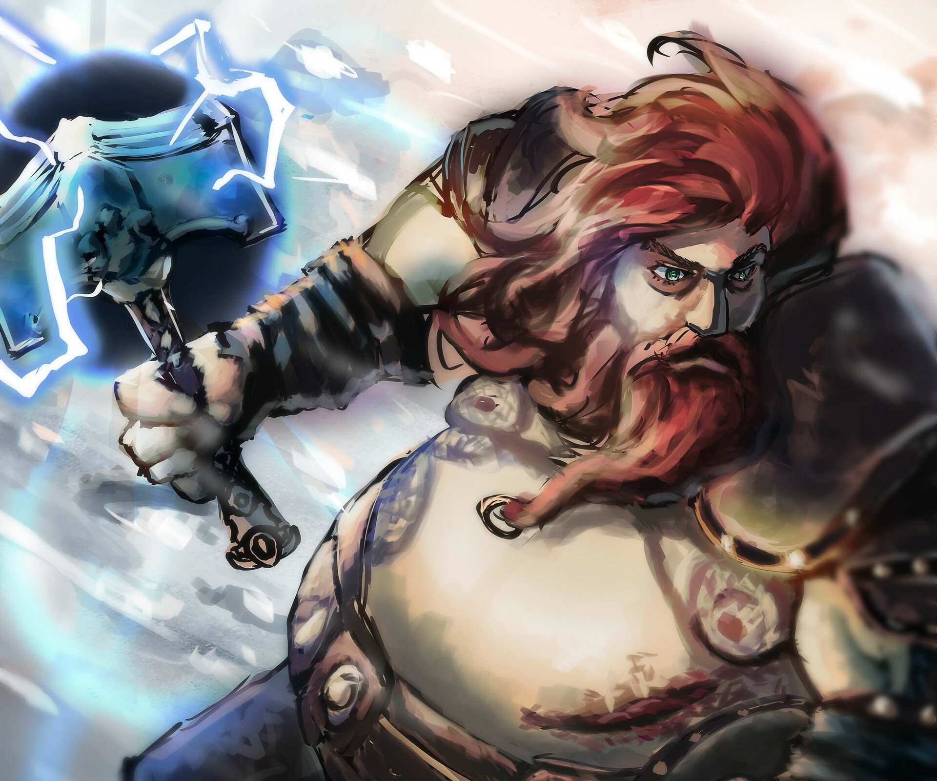 Download Thor (God Of War) Video Game God Of War: Ragnarök HD Wallpaper ...