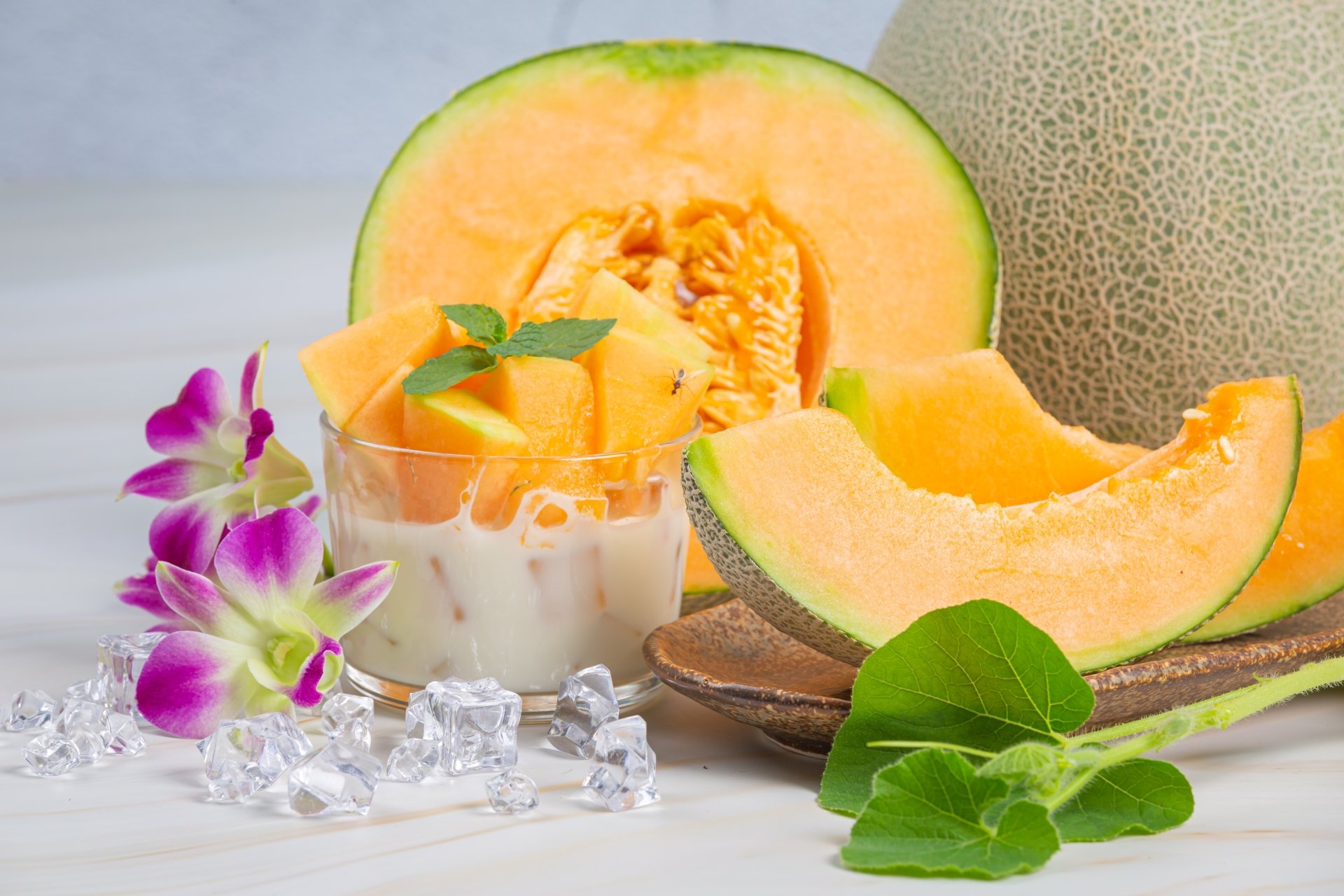 Download Food Melon 4k Ultra HD Wallpaper