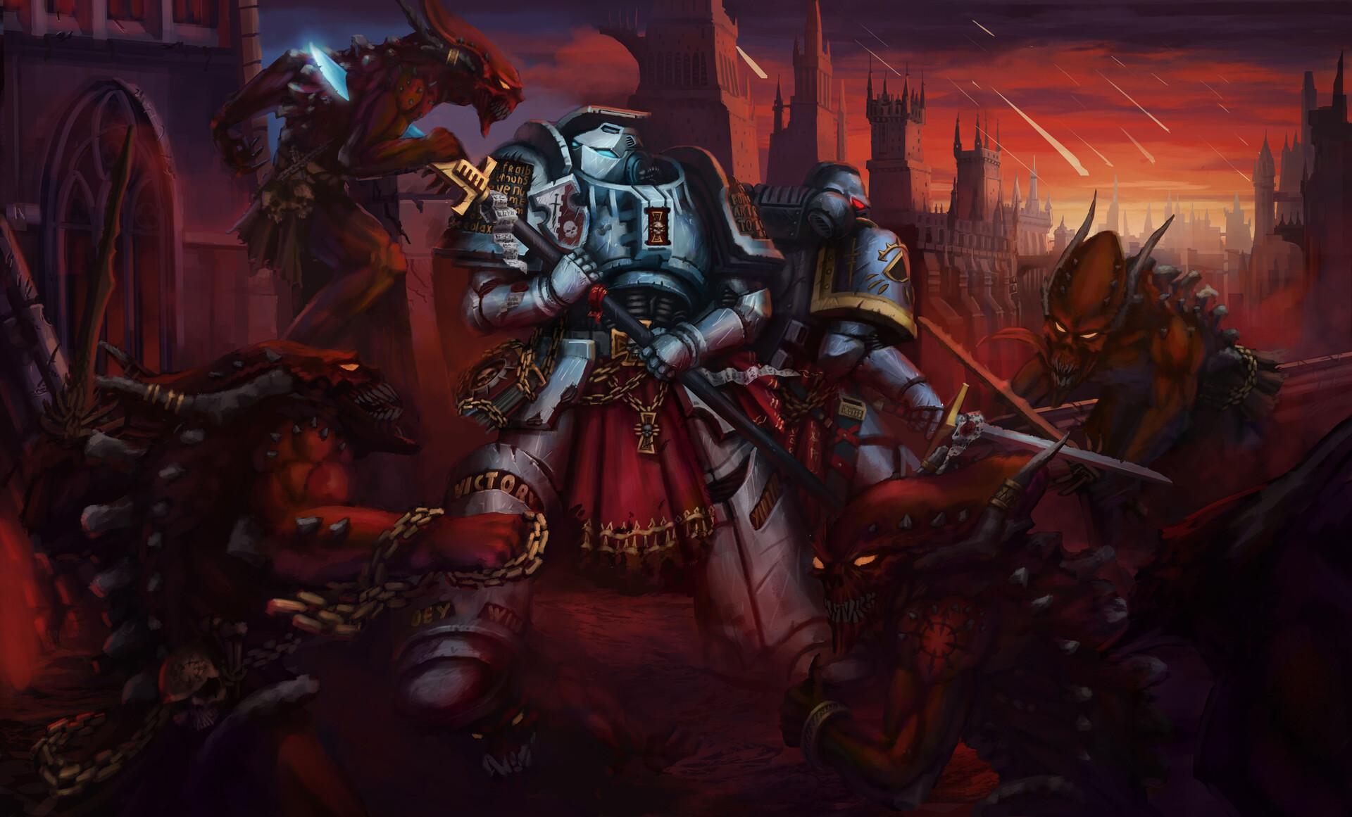 Warhammer 40K HD: Epic Battlefield Showdown in Video Game Glory ...