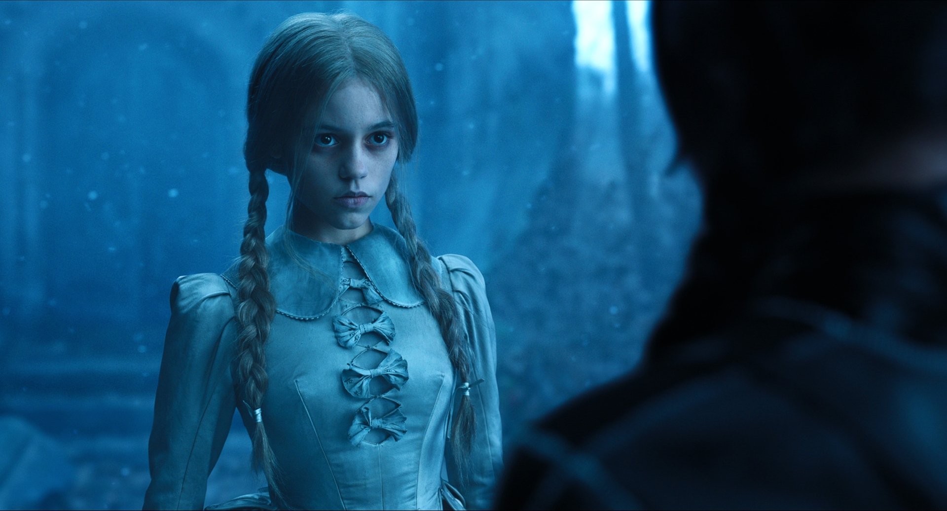 Wednesday TV Show HD Wallpaper – The Mysterious Forest Encounter