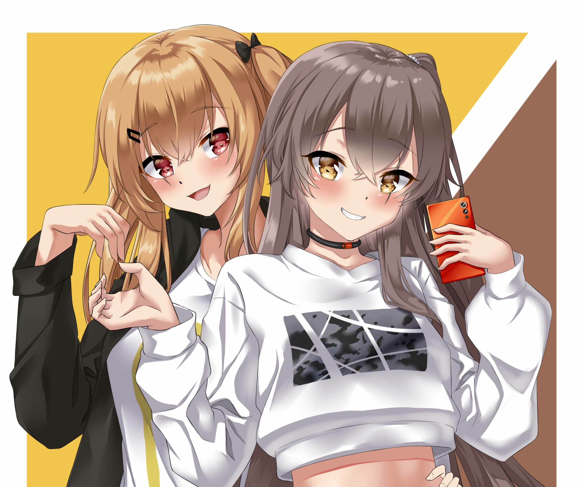 Download UMP9 (Girls Frontline) UMP45 (Girls Frontline) Video Game Girls Frontline HD Wallpaper ...