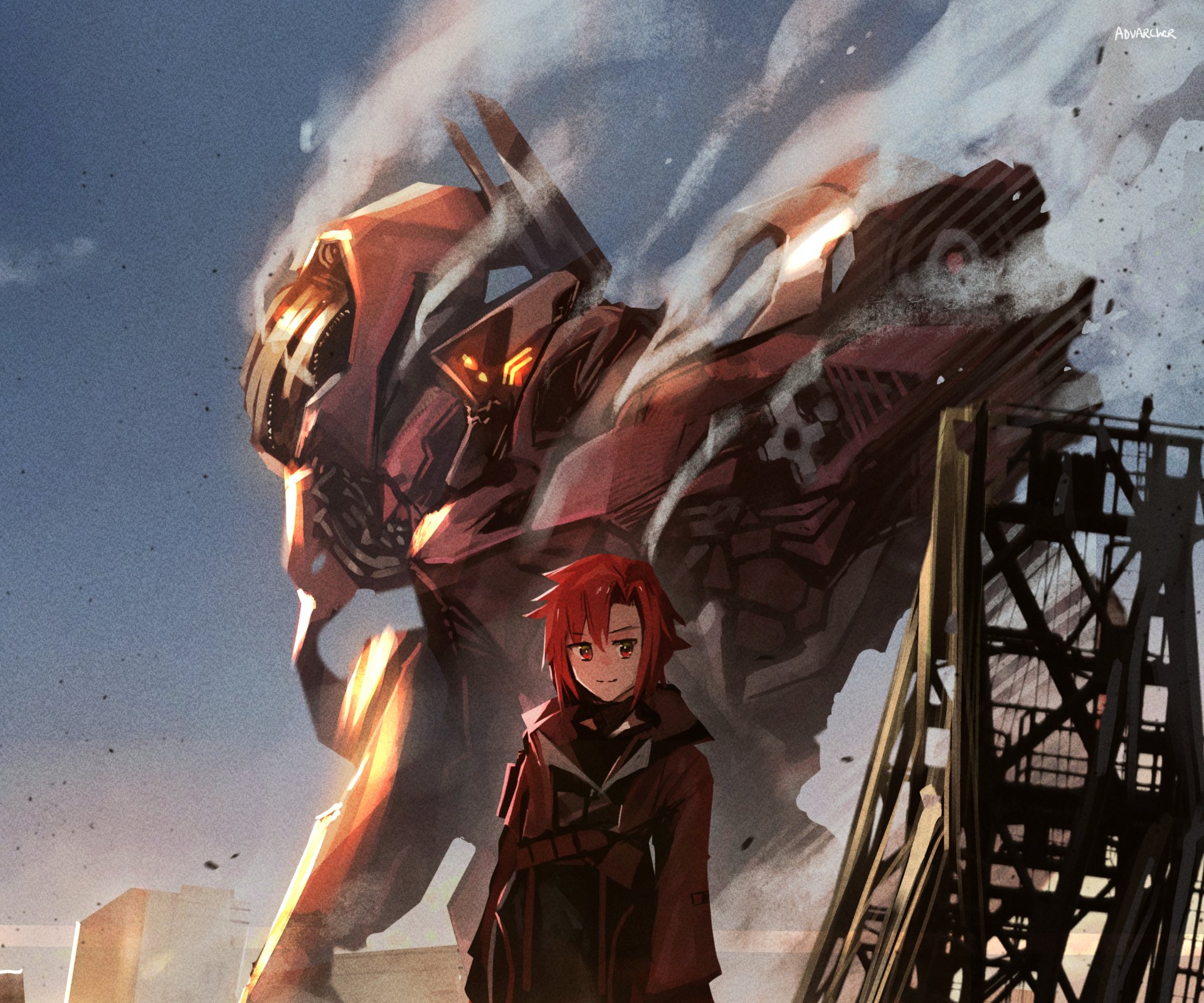 Download Holostars Machina X Flayon Anime Virtual Youtuber HD Wallpaper ...