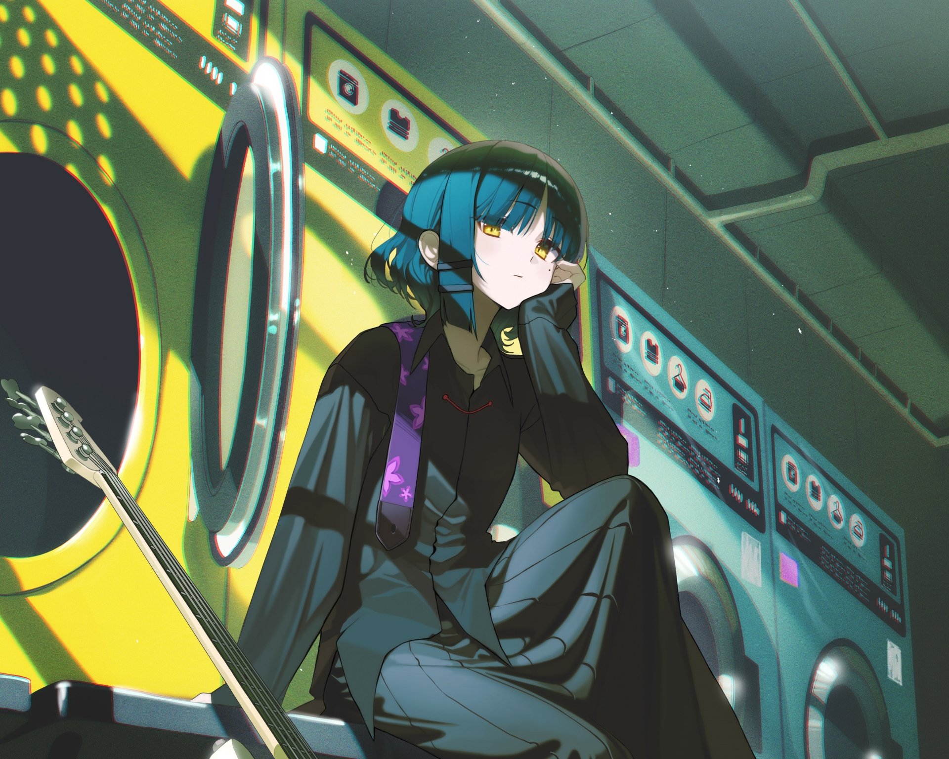 Bocchi the Rock! Ryou Yamada 4K Ultra HD Anime Wallpaper by Pro-p