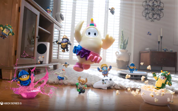 Download Video Game Fall Guys HD Wallpaper