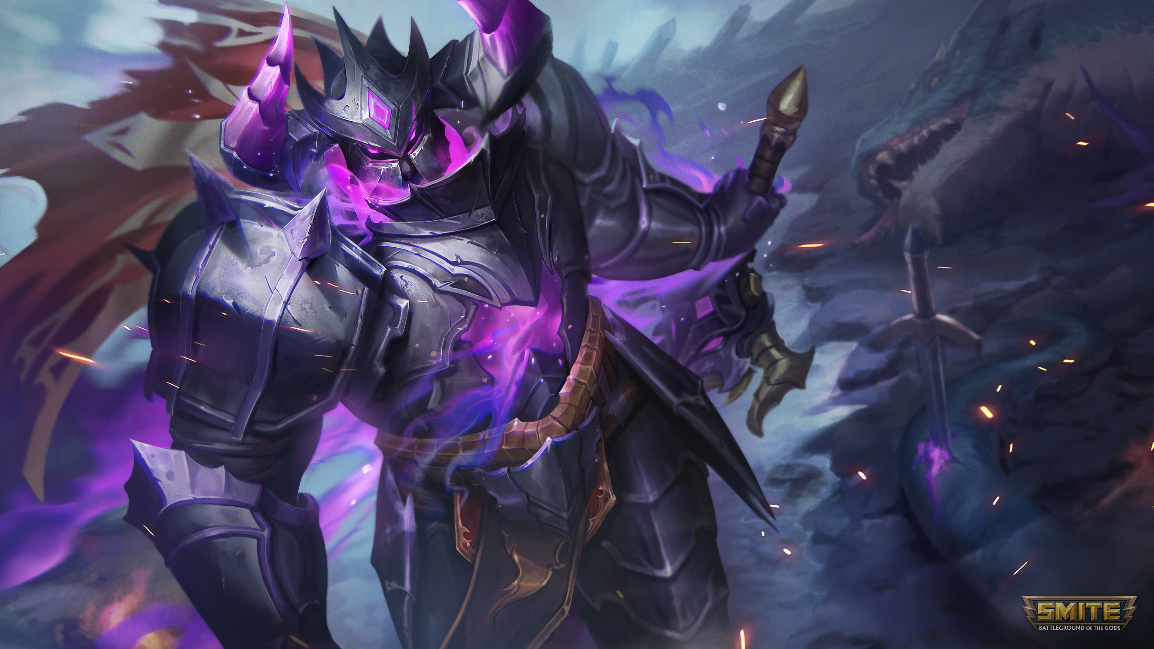 Download Surtr (Smite) Video Game Smite 4k Ultra HD Wallpaper