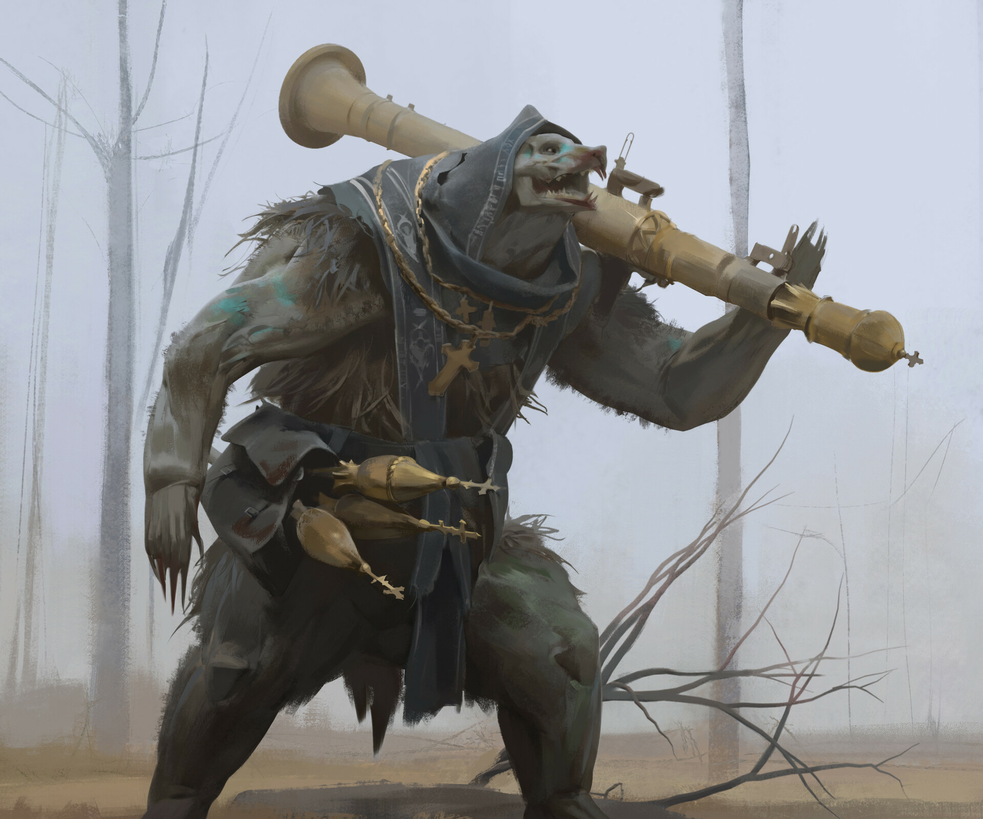 Download Fantasy Creature HD Wallpaper by Vol Prokh