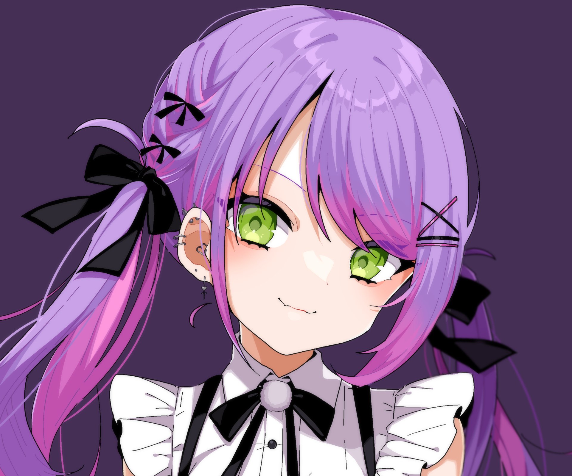 Download Hololive Tokoyami Towa Anime Virtual Youtuber HD Wallpaper by ...