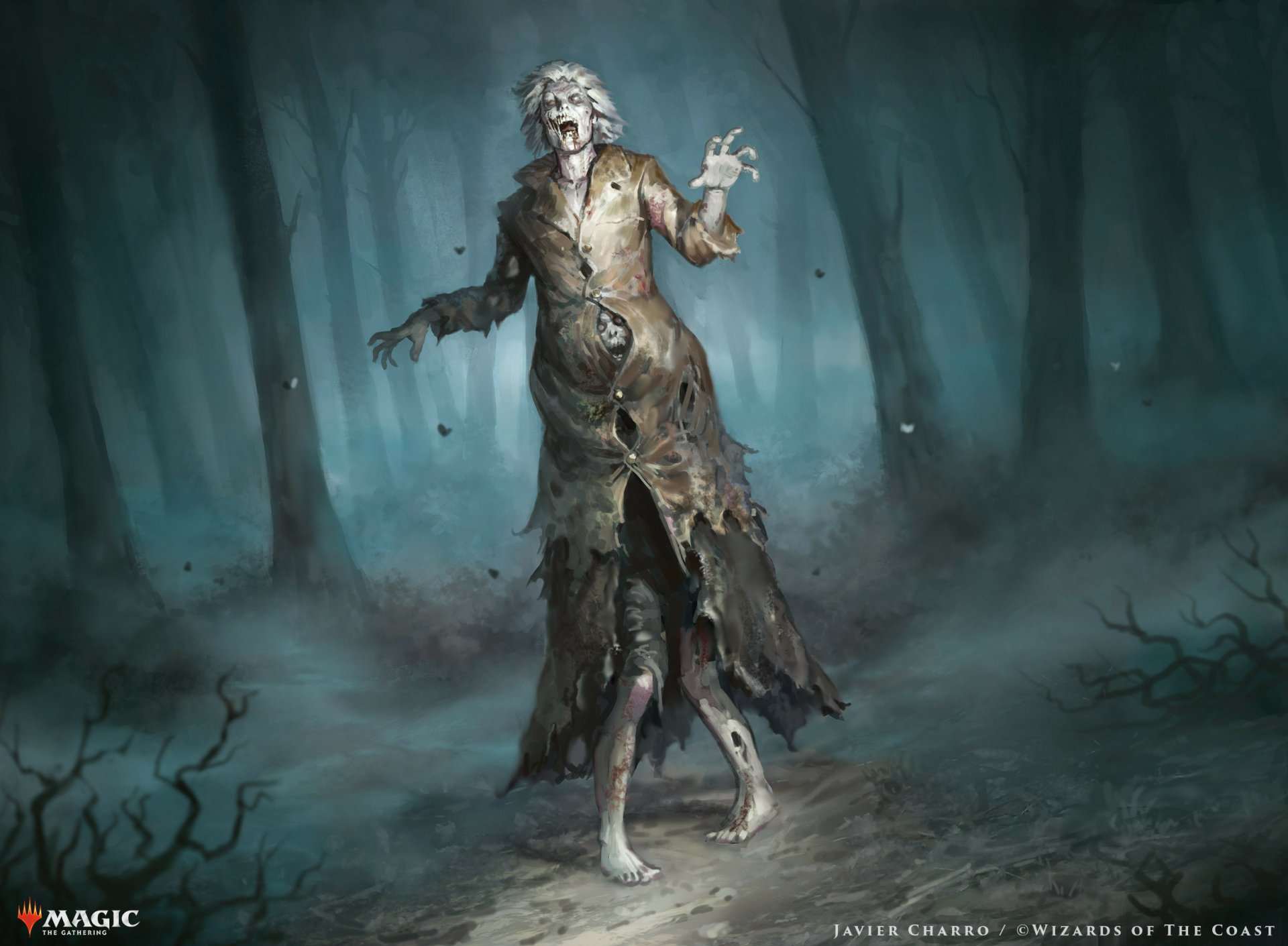 Download Zombie Man Made Magic: The Gathering HD Wallpaper by Javier Charro