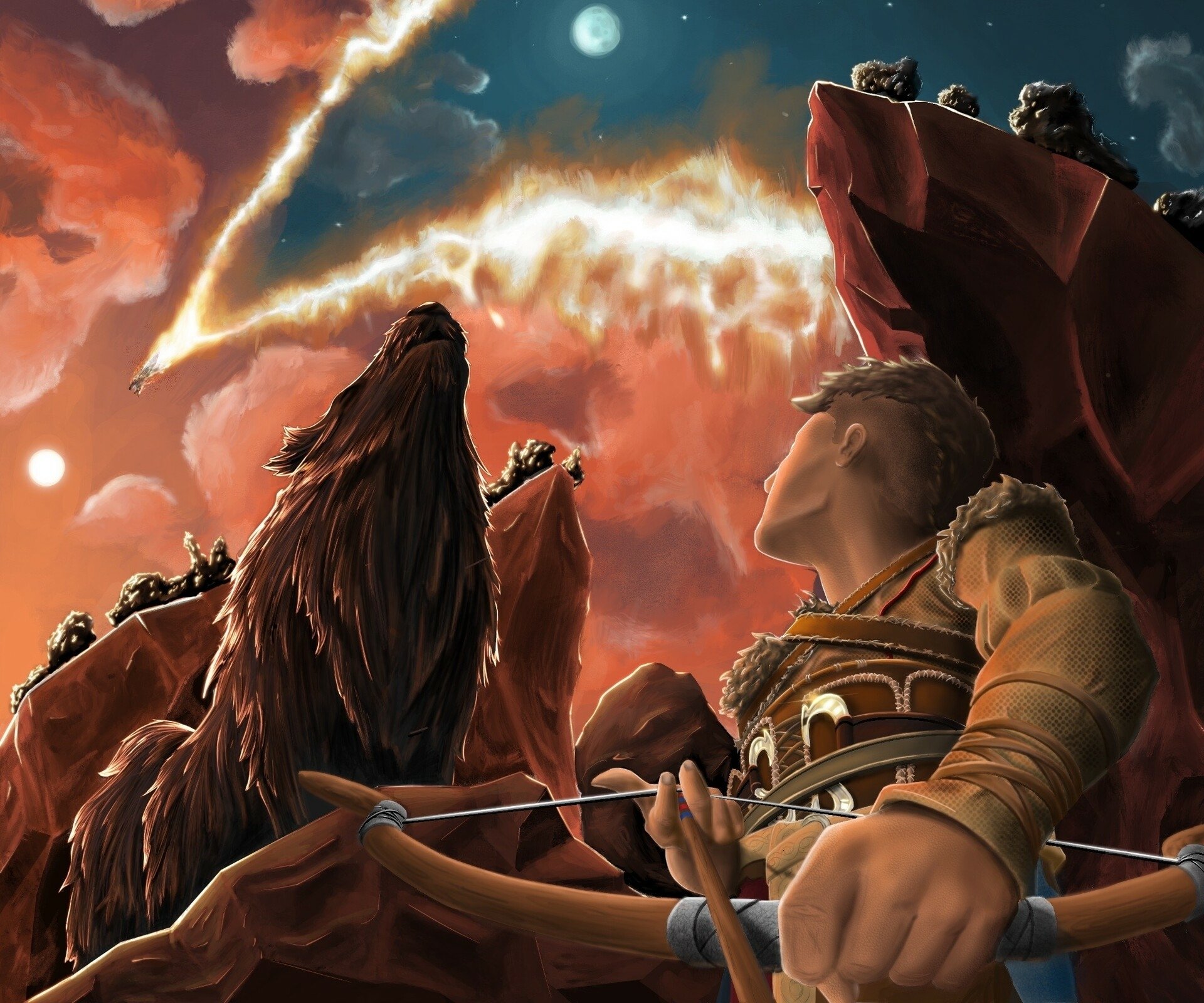 Download Video Game God Of War: Ragnarök HD Wallpaper by Rüzgar Bölek